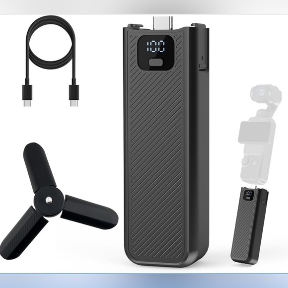 Cell Phones & Accessories | Mini Tripod With 500mah 225w Battery | Poshmark